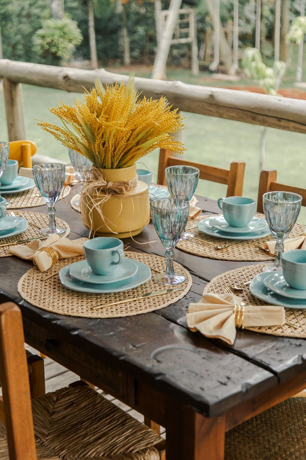 Jogo Americano Brazil Nature Palinha Avulso Copa e Cia - Hzor